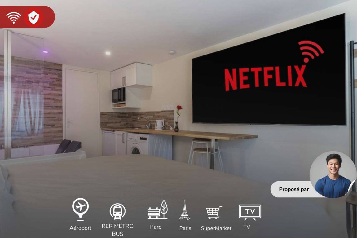 20 M² Appartement ∙ 1 Chambre ∙ 2 Personnes - Draveil