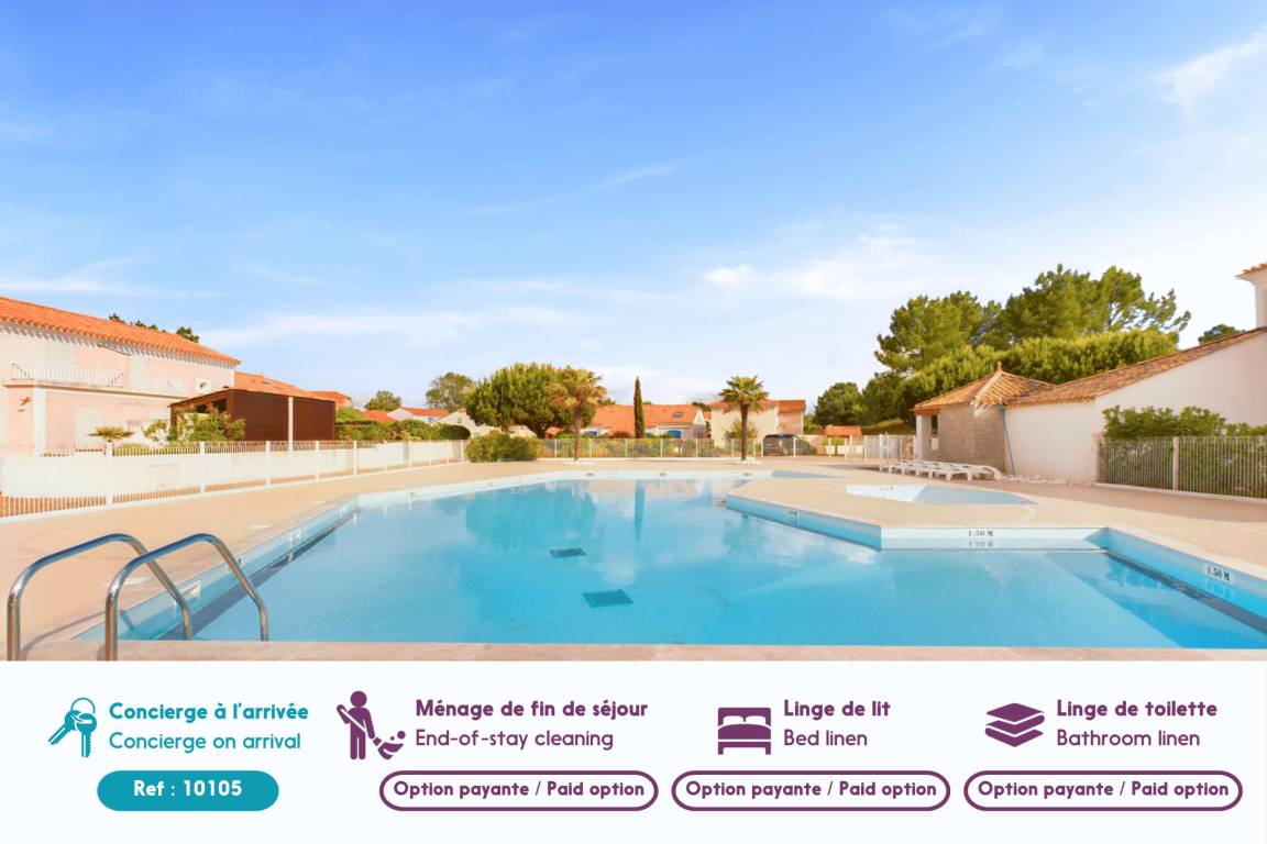 45 M² Maison De Vacances ∙ 2 Chambres ∙ 5 Personnes - Saint-Hilaire-de-Riez