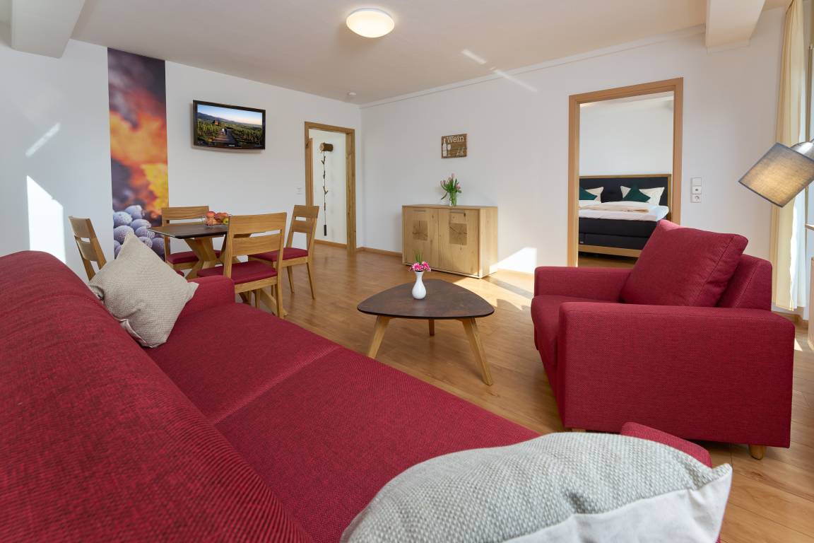 50 M² Ferienwohnung ∙ 1 Schlafzimmer ∙ 4 Gäste - Bad Krozingen