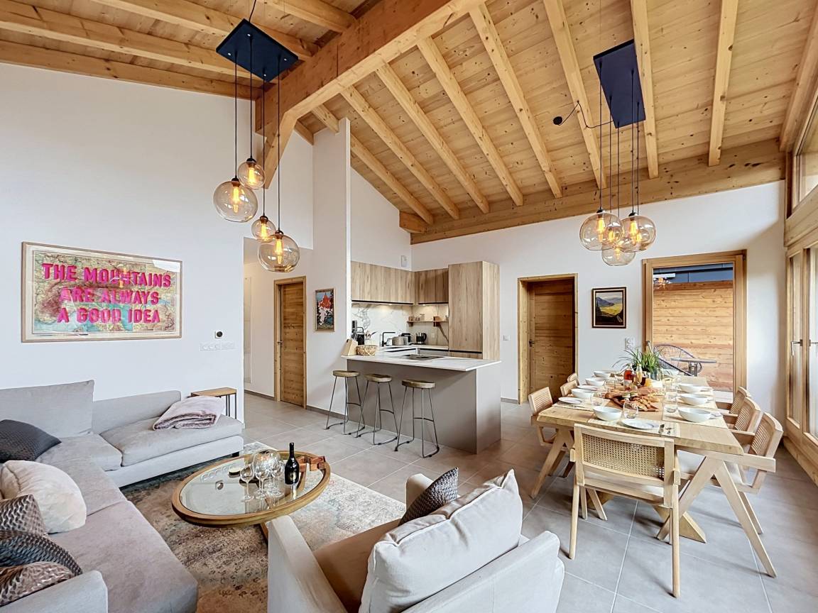 74 M² Appartement ∙ 3 Chambres ∙ 8 Personnes - Taninges