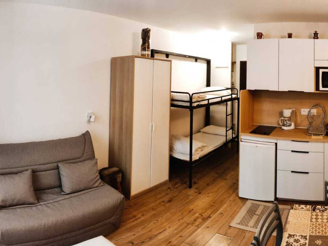 18 M² Estudio ∙ 1 Habitación ∙ 4 Huéspedes - La Joue du Loup