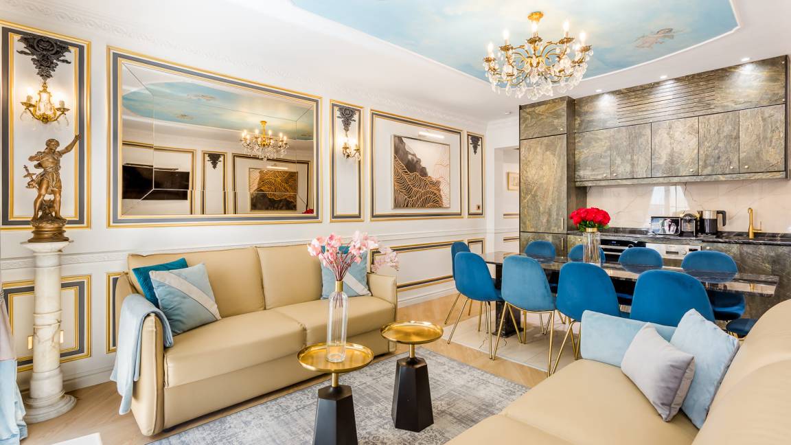 94 M² Apartamento ∙ 4 Habitaciones ∙ 9 Huéspedes - Paris