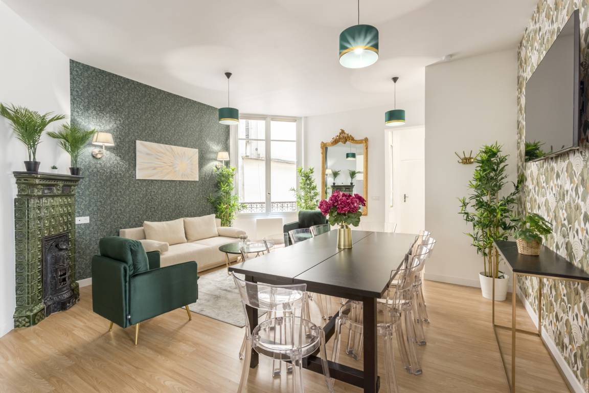 107 M² Apartamento ∙ 3 Habitaciones ∙ 10 Huéspedes - París