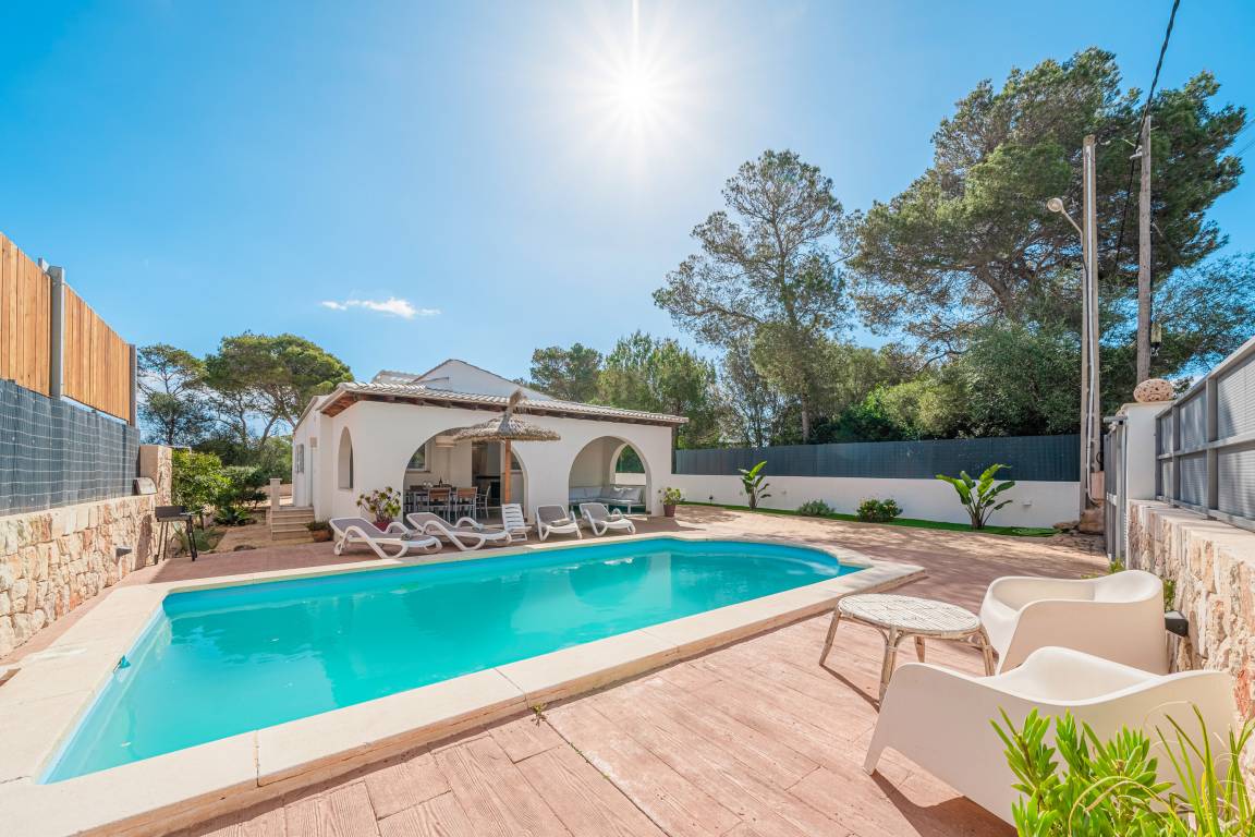 130 M² Ferienhaus ∙ 3 Schlafzimmer ∙ 6 Gäste - Cala Santanyí
