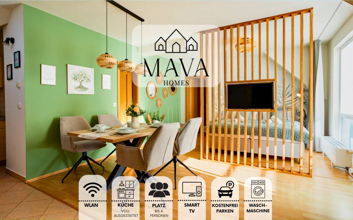 44 M² Apartment ∙ 2 Bedrooms ∙ 4 Guests - Bad Saarow