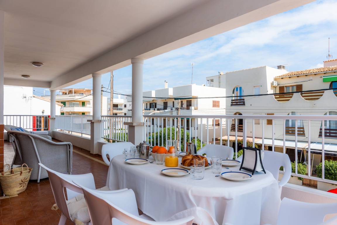 100 M² Ferienwohnung ∙ 4 Schlafzimmer ∙ 7 Gäste - Colònia de Sant Jordi