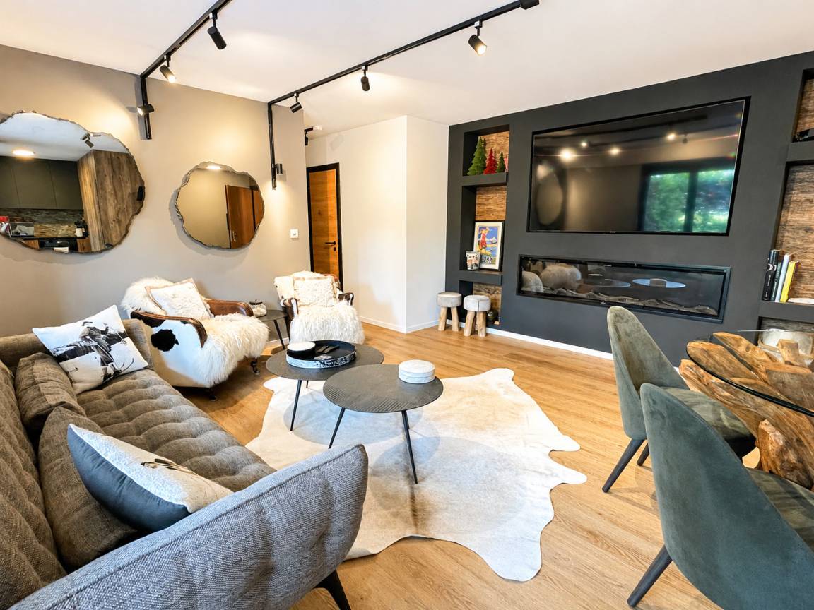 80 M² Ferienwohnung ∙ 2 Schlafzimmer ∙ 4 Gäste - Leukerbad