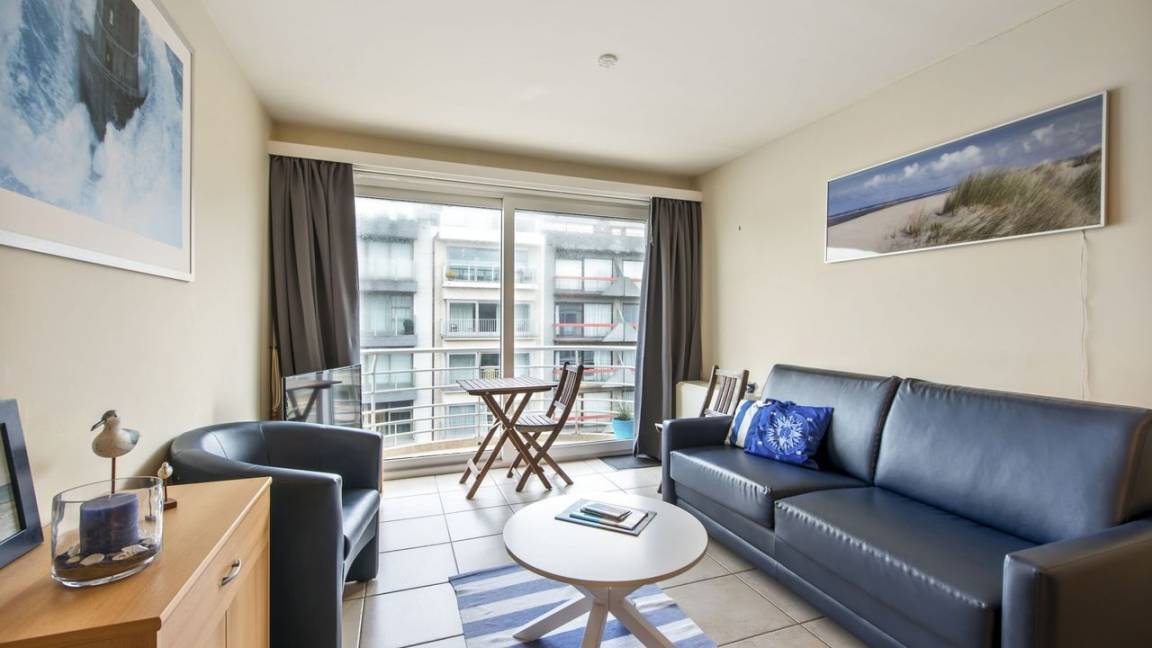 28 M² Appartement ∙ 1 Chambre ∙ 4 Personnes - La Panne