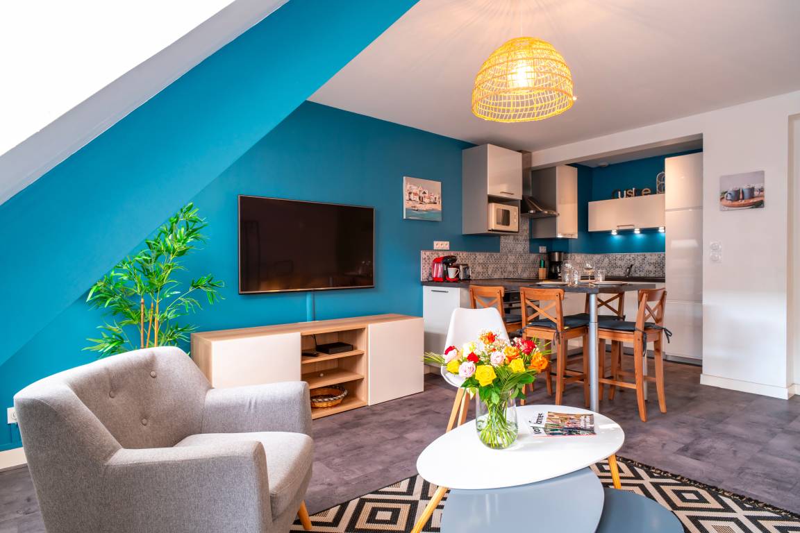 45 M² Appartement ∙ 2 Chambres ∙ 4 Personnes - Arradon