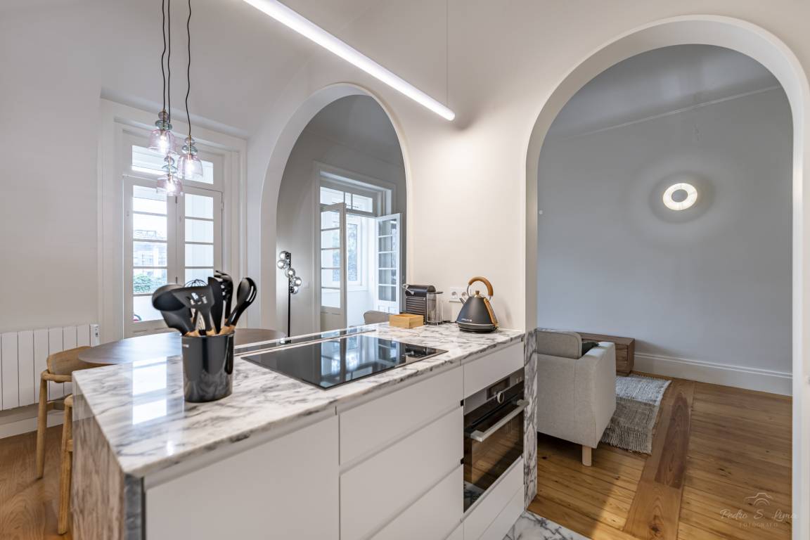 150 M² Ferienwohnung ∙ 3 Schlafzimmer ∙ 5 Gäste - Porto