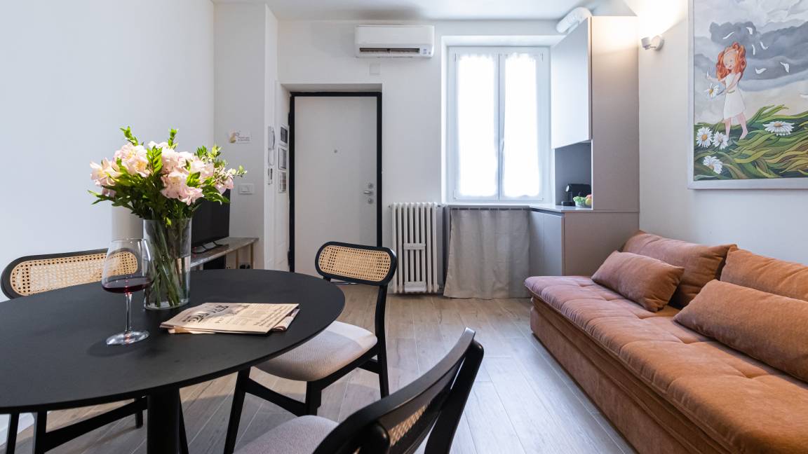 53 M² Apartamento ∙ 1 Quarto ∙ 4 Hóspedes - Milão