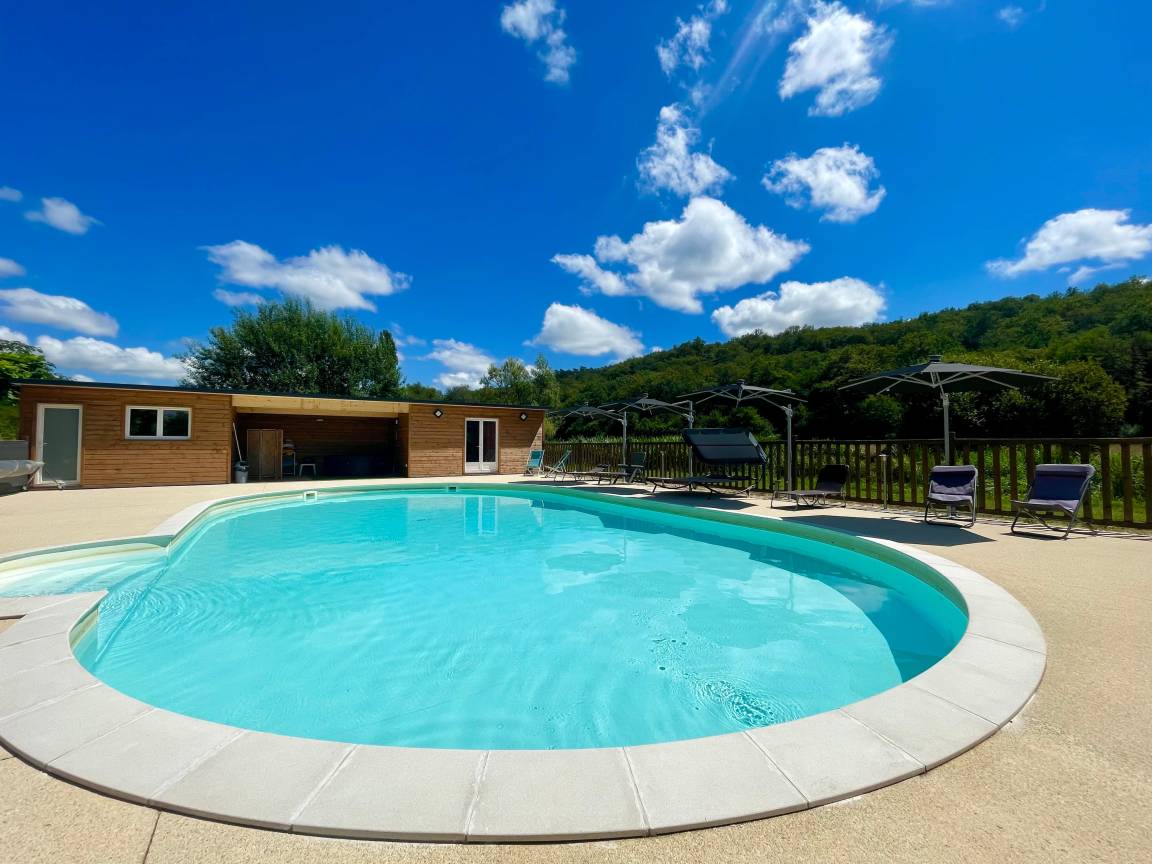 120 M² Maison De Vacances ∙ 4 Chambres ∙ 10 Personnes - Dordogne
