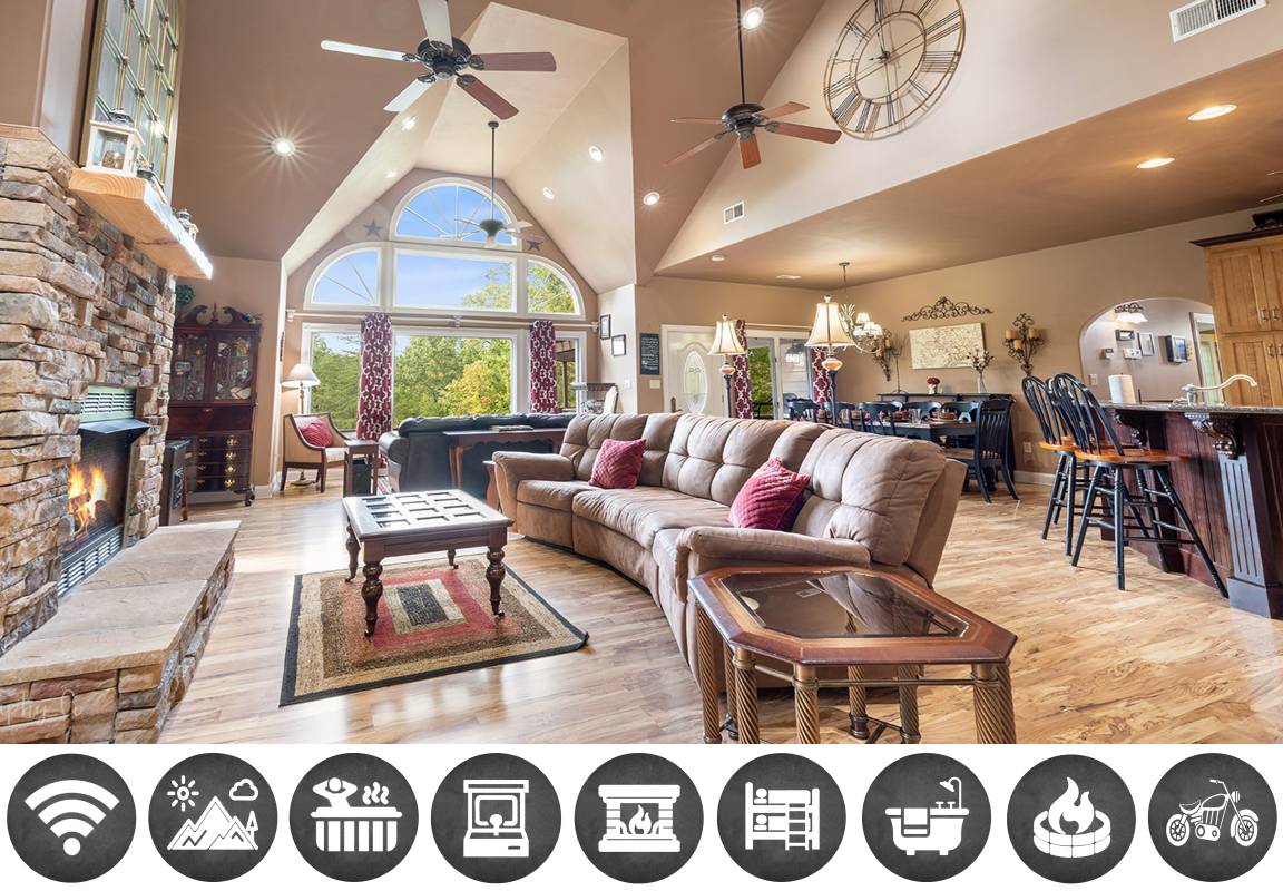 155 M² Chalet ∙ 2 Chambres ∙ 10 Personnes - Tennessee