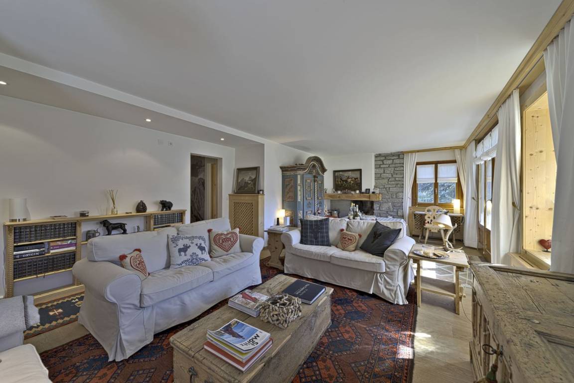 100 M² Apartment ∙ 3 Bedrooms ∙ 6 Guests - Saint Moritz