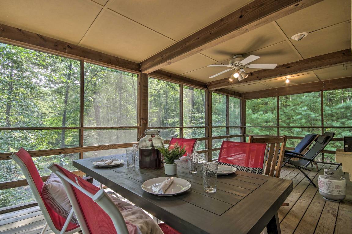 124 M² House ∙ 3 Bedrooms ∙ 6 Guests - Seven Bends State Park, Woodstock