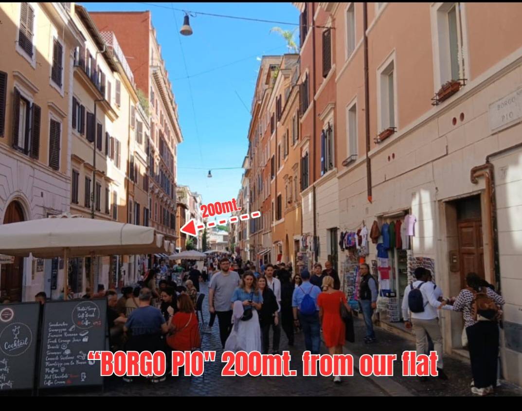 75 M² Ferienwohnung ∙ 2 Schlafzimmer ∙ 3 Gäste - Rom