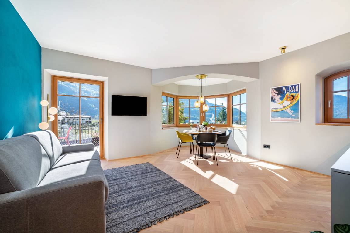 58 M² Ferienwohnung ∙ 1 Schlafzimmer ∙ 2 Gäste - Meran
