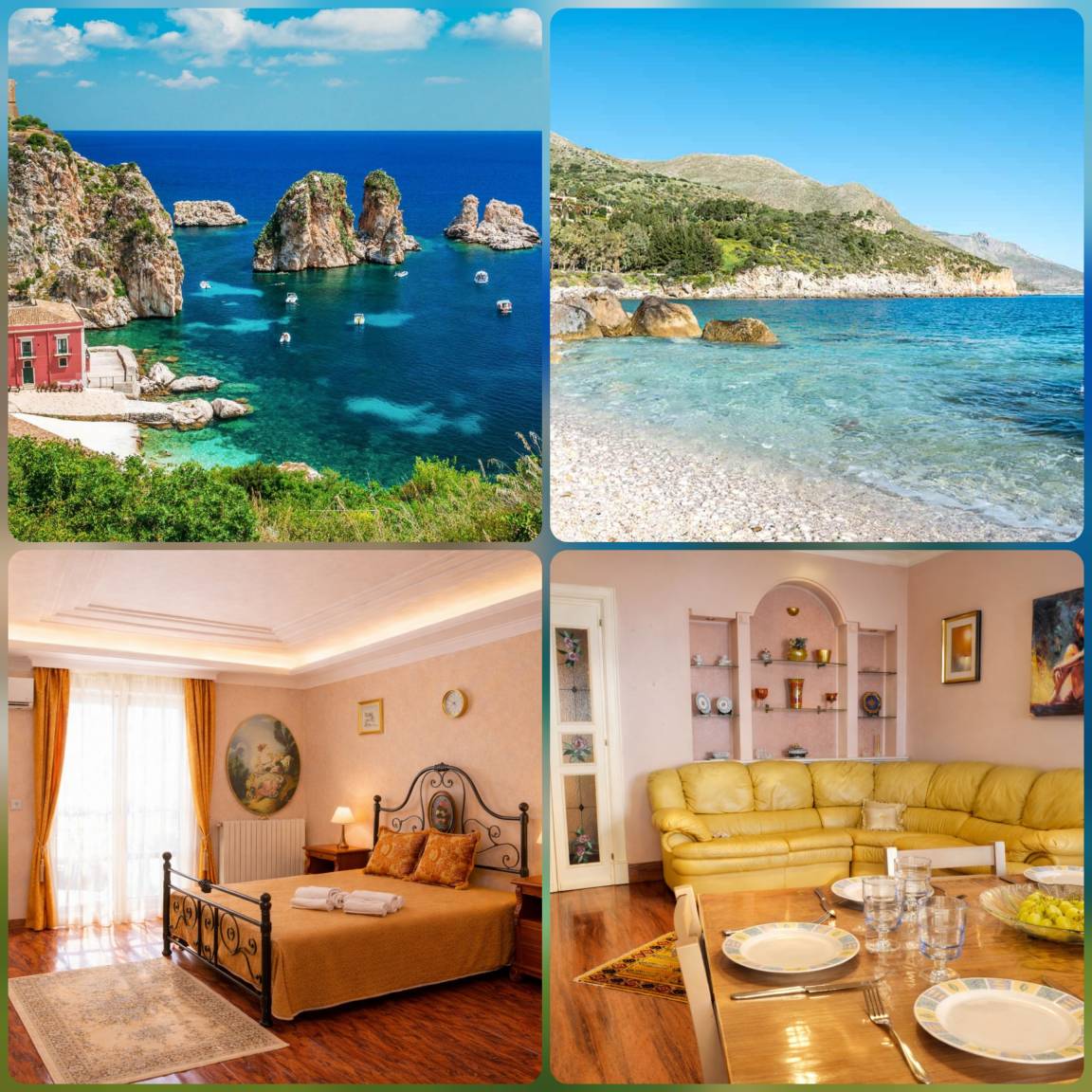 145 M² Huis ∙ 3 Slaapkamers ∙ 6 Gasten - Sicilië