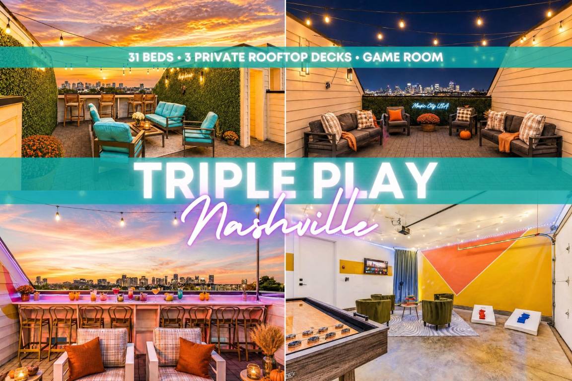 Apartment ∙ 12 Bedrooms ∙ 36 Guests - Nashville, TN