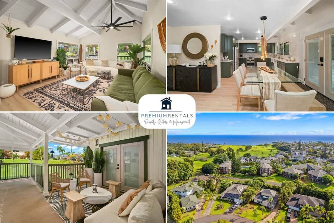 Ferienhaus ∙ 4 Schlafzimmer ∙ 16 Gäste - Kauai, HI