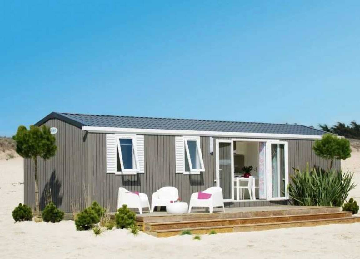 37 M² Camping ∙ 4 Habitaciones ∙ 8 Huéspedes - Valras-Plage