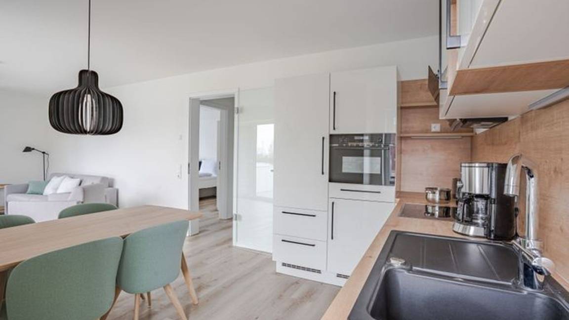 57 M² Ferienwohnung ∙ 1 Schlafzimmer ∙ 2 Gäste - Carolinensiel