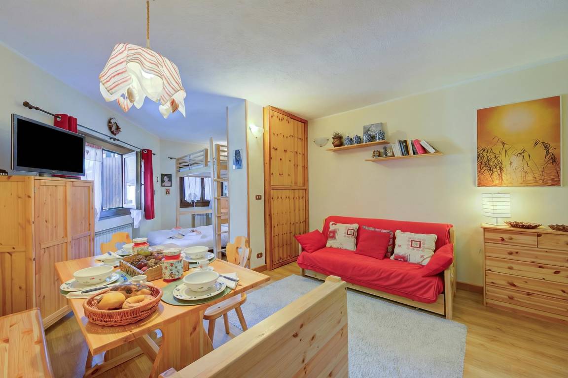 40 M² Studio Flat ∙ 4 Guests - Sestriere