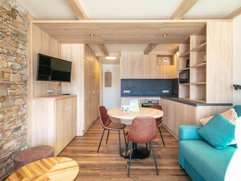 23 M² Studio ∙ 1 Chambre ∙ 3 Personnes - La Léchère
