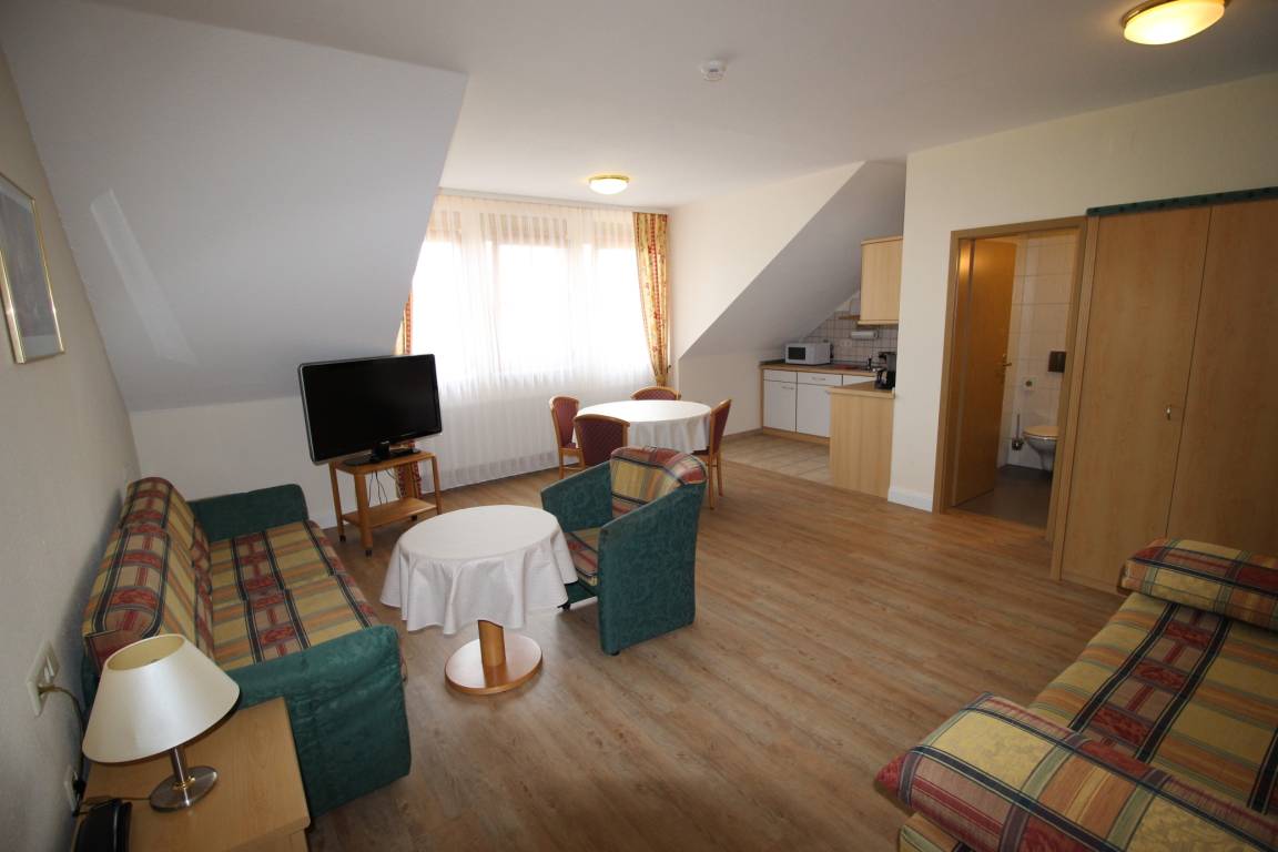 52 M² Ferienwohnung ∙ 1 Schlafzimmer ∙ 2 Gäste - Volkach