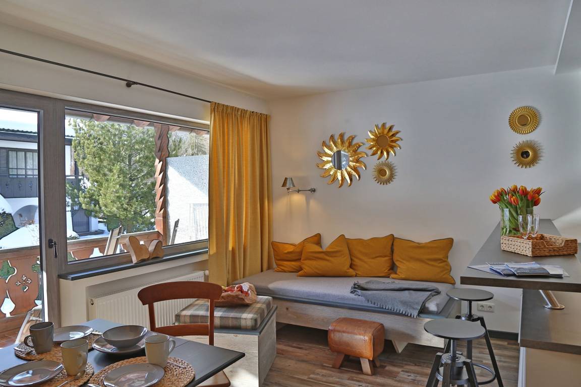 49 M² Apartment ∙ 1 Bedroom ∙ 3 Guests - Grainau