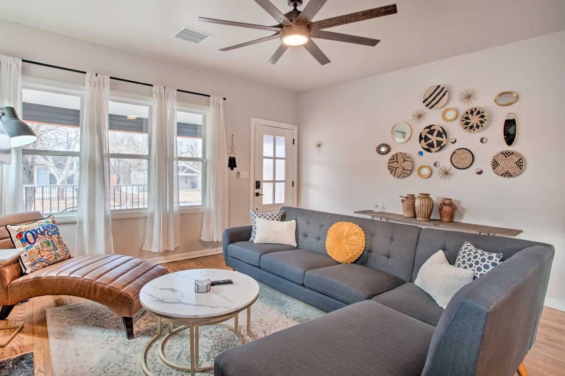 116 M² House ∙ 2 Bedrooms ∙ 4 Guests - Oklahoma City, OK