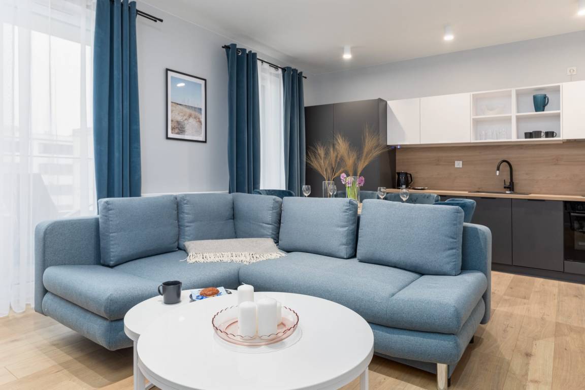 62 M² Ferienwohnung ∙ 1 Schlafzimmer ∙ 4 Gäste - Kolberg