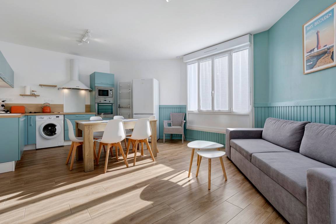 56 M² Appartement ∙ 1 Chambre ∙ 4 Personnes - Penmarch