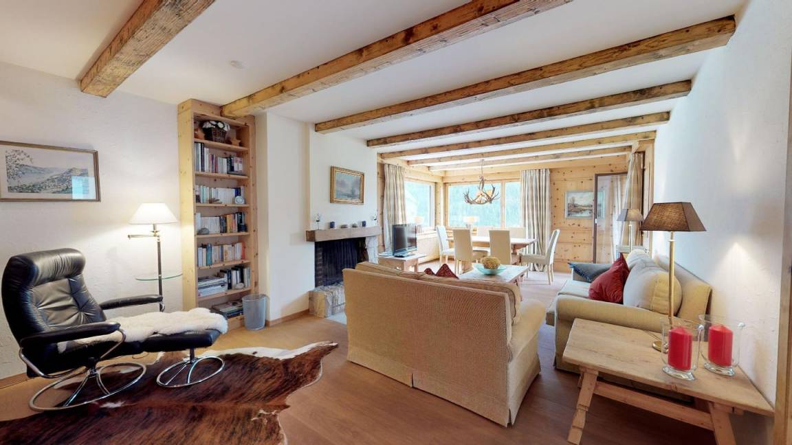 120 M² Apartment ∙ 3 Bedrooms ∙ 6 Guests - Saint Moritz