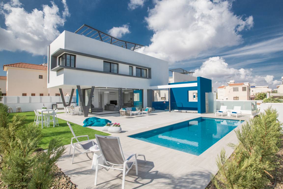 200 M² Villa ∙ 5 Bedrooms ∙ 11 Guests - Протарас