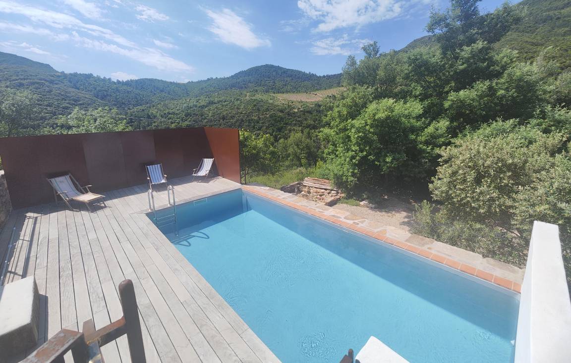 100 M² Huis ∙ 3 Slaapkamers ∙ 6 Gasten - Roquebrun