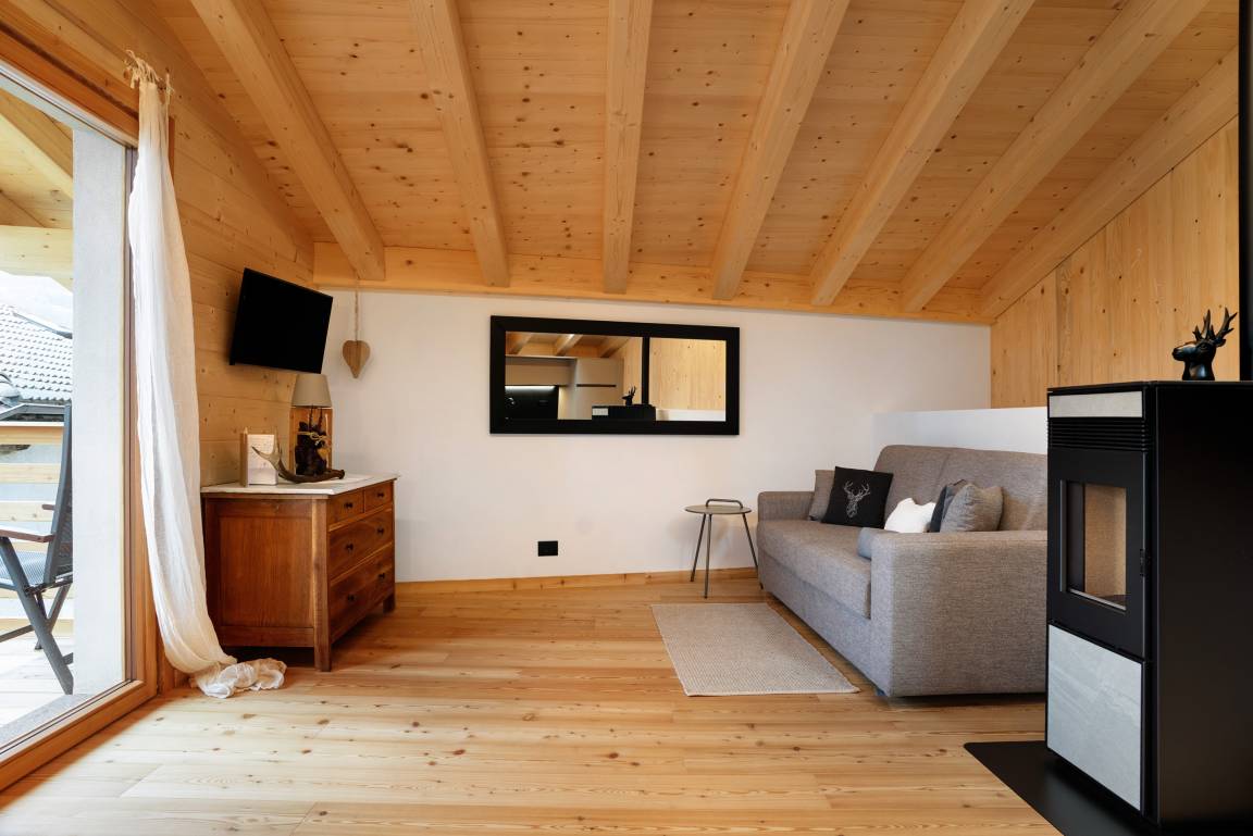 70 M² Chalet ∙ 1 Habitación ∙ 4 Huéspedes - Trentino
