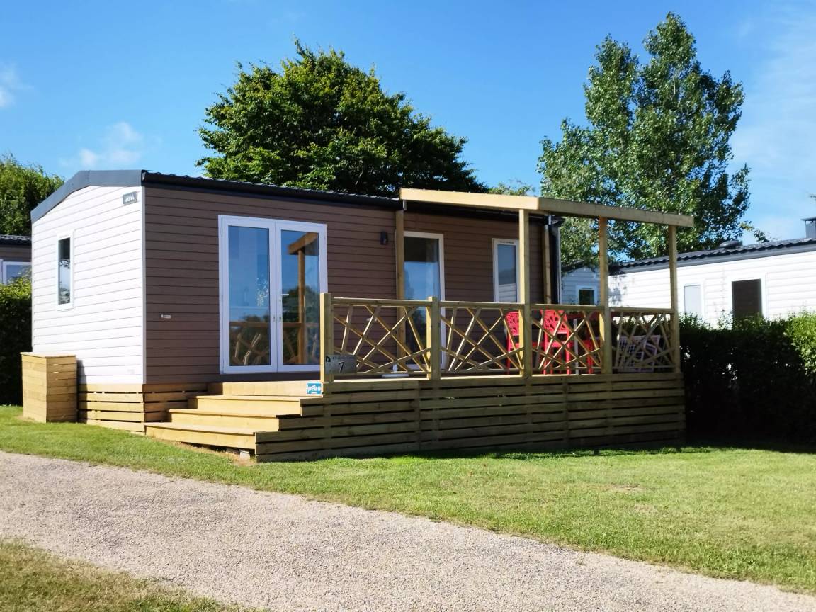 27 M² Mobil-home ∙ 2 Chambres ∙ 4 Personnes - Les Loges