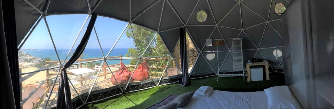 Camping-unterkunft ∙ 1 Schlafzimmer ∙ 2 Gäste - Kampanien