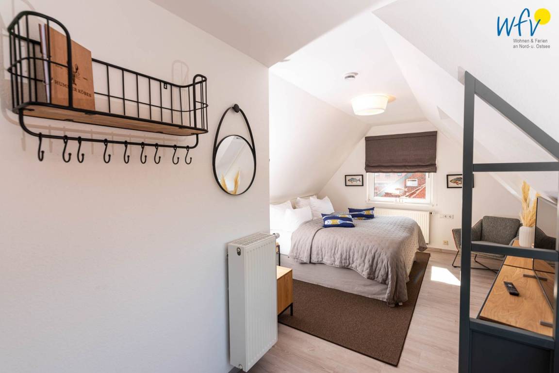 22 M² Ferienwohnung ∙ 1 Schlafzimmer ∙ 2 Gäste - Juist