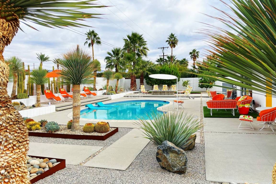 126 M² House ∙ 3 Bedrooms ∙ 6 Guests - Palm Springs, CA