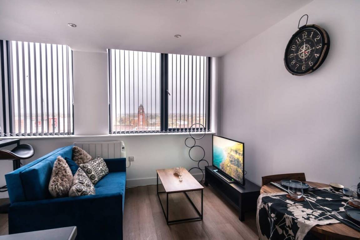 38 M² Apartment ∙ 4 Guests - Manchester