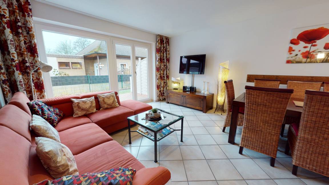 80 M² Ferienhaus ∙ 3 Schlafzimmer ∙ 5 Gäste - Borkum
