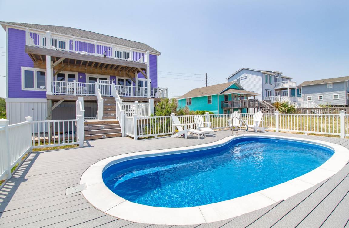 House ∙ 5 Bedrooms ∙ 16 Guests - Kure Beach, NC