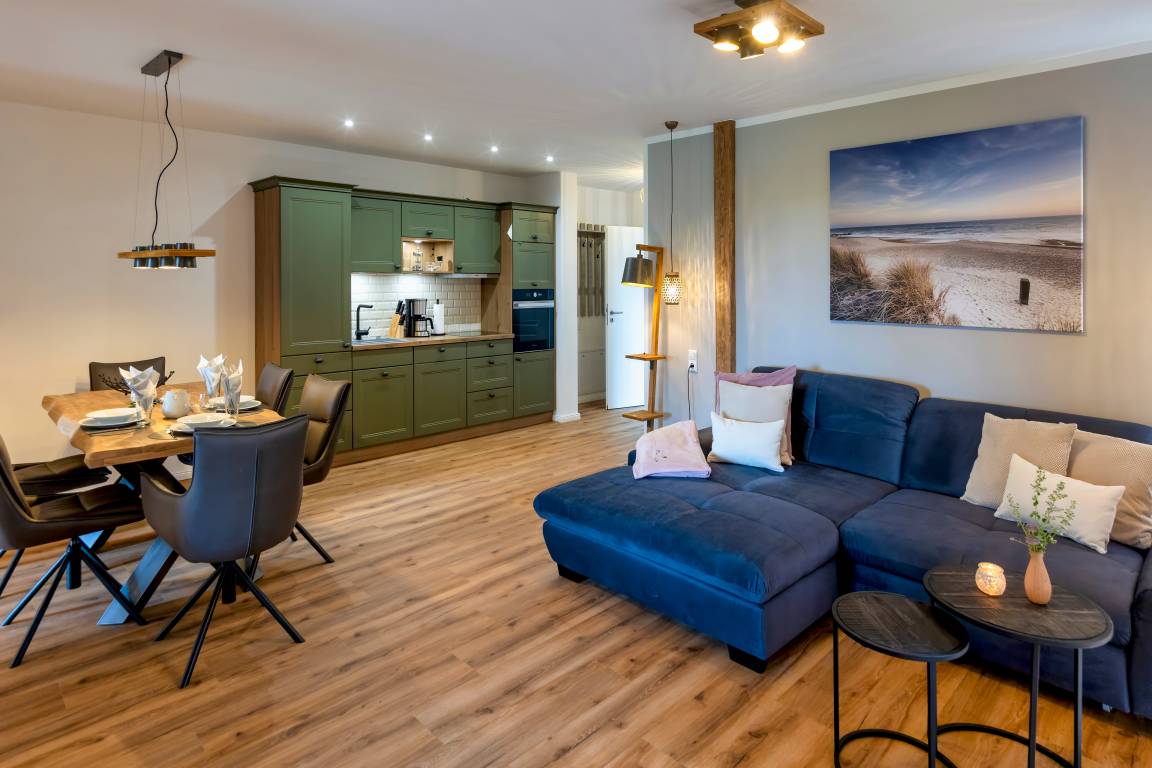 80 M² Ferienwohnung ∙ 2 Schlafzimmer ∙ 6 Gäste - Bredstedt