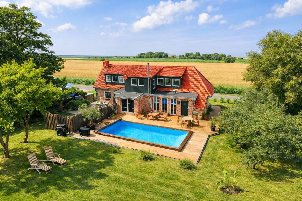 85 M² Ferienhaus ∙ 2 Schlafzimmer ∙ 4 Gäste - Juist