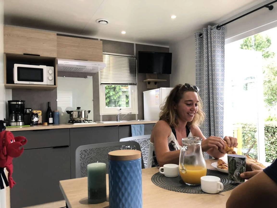 18 M² Mobil-home ∙ 1 Chambre ∙ 2 Personnes - Loire-Atlantique