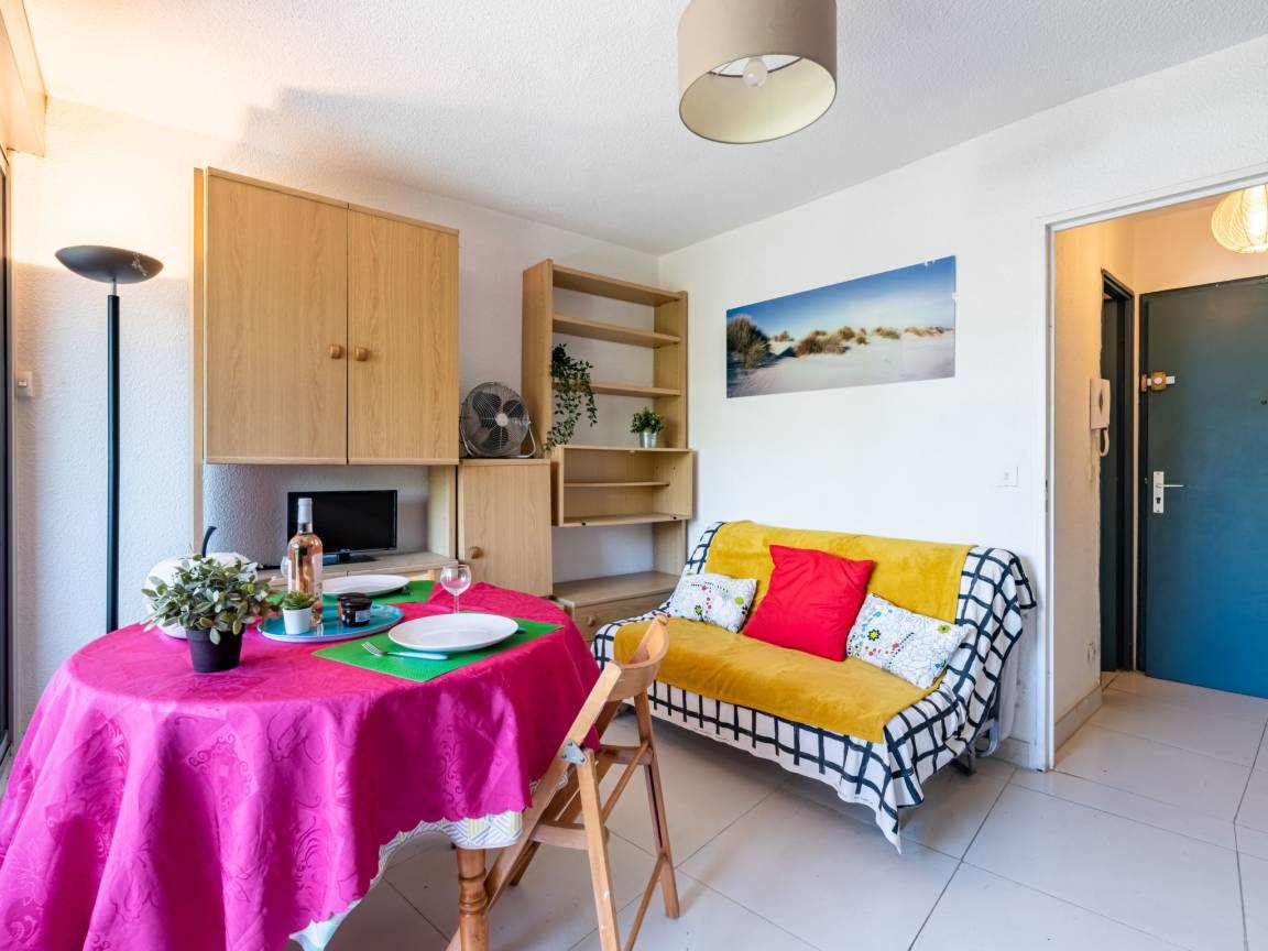 20 M² Ferienwohnung ∙ 1 Schlafzimmer ∙ 3 Gäste - La Grande-Motte
