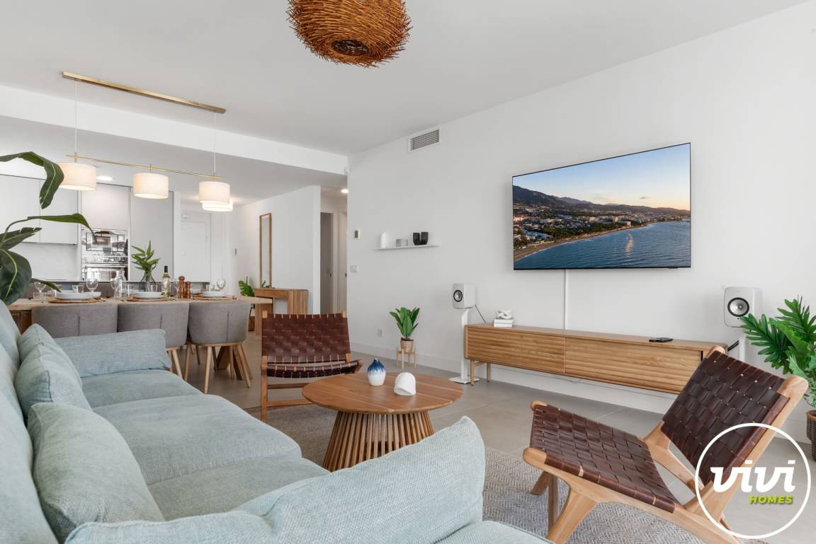 103 M² Ferienwohnung ∙ 3 Schlafzimmer ∙ 6 Gäste - Fuengirola