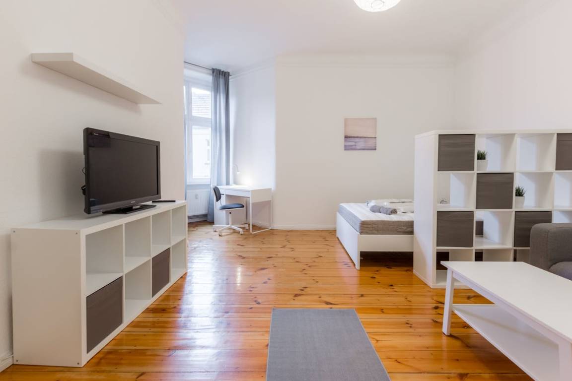 44 M² Apartamento ∙ 1 Habitación ∙ 2 Huéspedes - Berlín